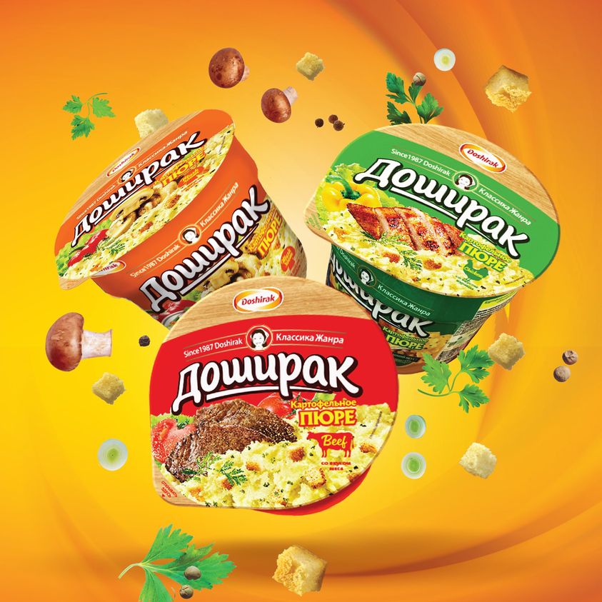 Doshirak 薯蓉杯 (3杯裝) - 士旦雜貨